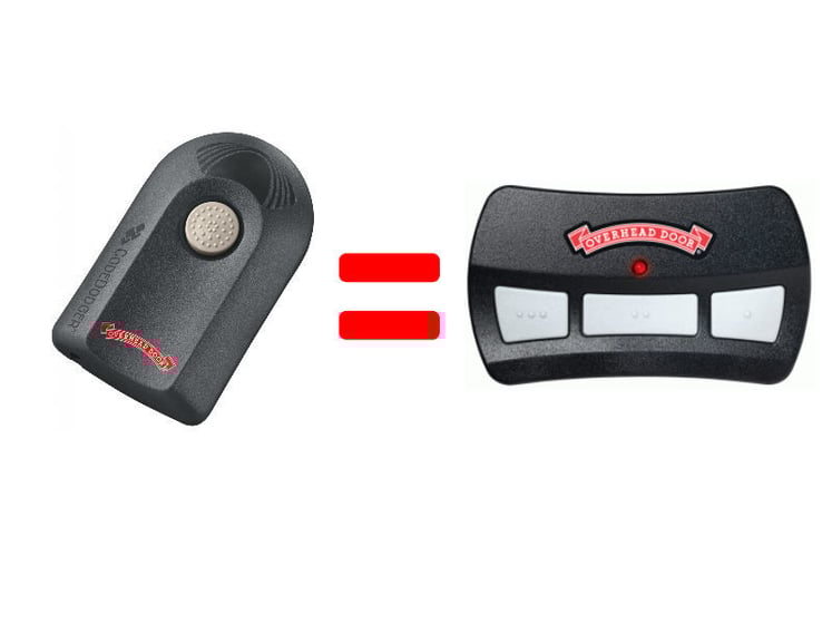 Overhead Door ACSTO Replacement Remote Controls